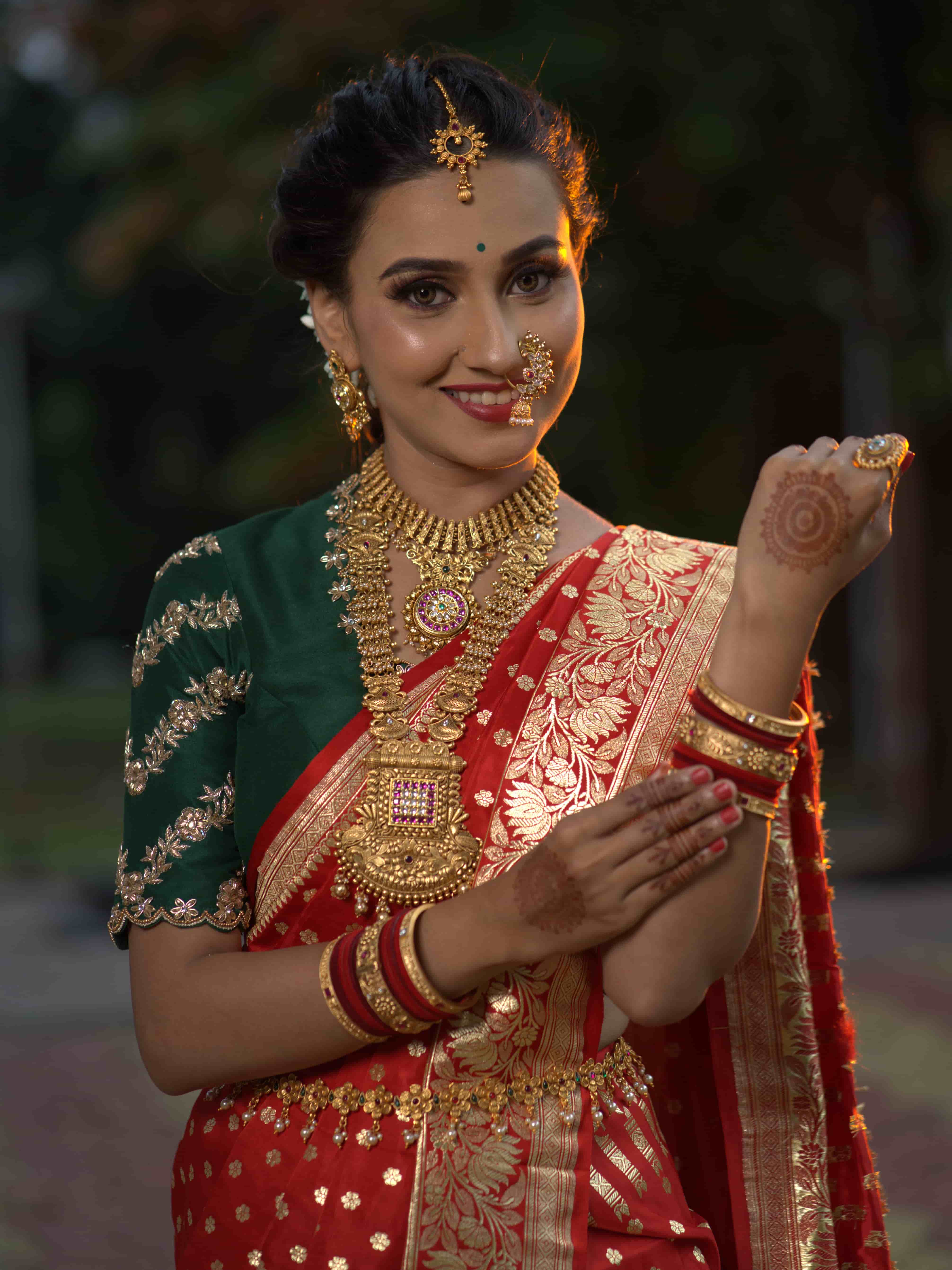 Simple Maharashtrian Bridal Makeup – Reshma Fattepurkar